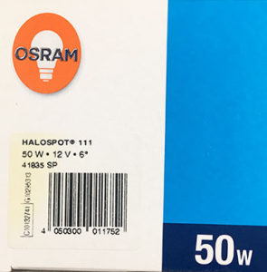 OSRAM HALOSPOT AR111 12V 50W 6D – MARKPRO LIGHTING