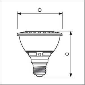 MARKPRO LIGHTING | Philips Mas PAR30S LED 9.5W 25D 2700K 650lm 40000hrs ...