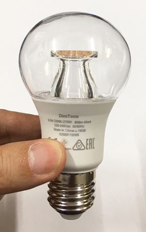 Philips LED Bulb 8.5W 2200-2700K warmwhite (dimtone) – MARKPRO LIGHTING