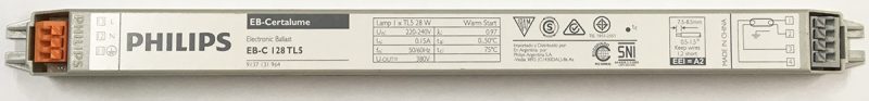 Philips EB-C 128 TL5 28W – MARKPRO LIGHTING