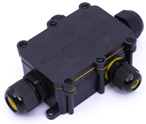 MARKPRO LIGHTING | M686-4 waterproof junction box IP68 (5-9mm/4-8mm.)