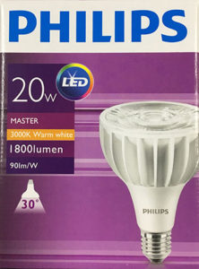 MARKPRO LIGHTING | Philips Mas PAR30 LED 20W 30 3000K 1800lm 25000hrs.