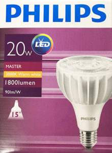 Philips Mas PAR30 LED 20W 15D 3000K 1800lm 25000hrs. – MARKPRO LIGHTING