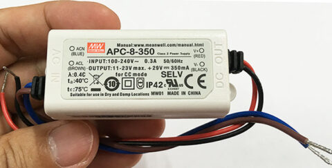 MARKPRO LIGHTING | Meanwell APC-8-350, 8W 350mA