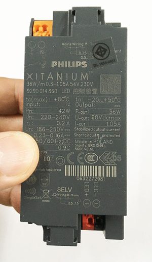Philips LED driver Xitanium 36W/m 0.3-1.05A 54V 230V – MARKPRO LIGHTING