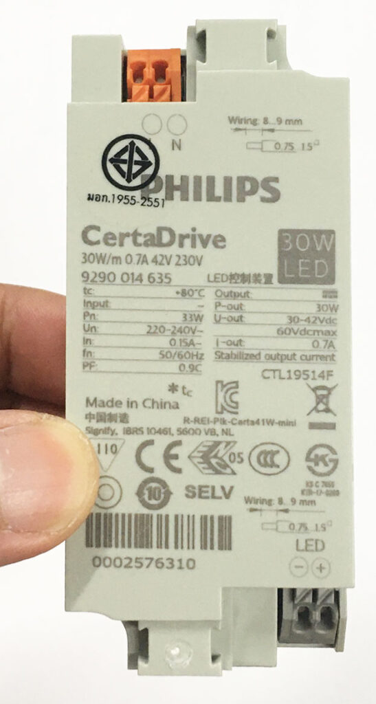 Philips CertaDrive 30W 0.7A 42V 230V (mini) – MARKPRO LIGHTING