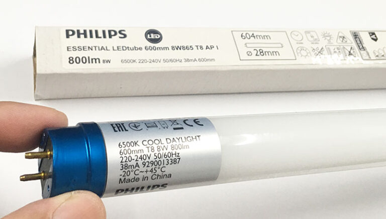Philips Essential LEDtube T8 8W 6500K 800lm (60m.) – MARKPRO LIGHTING