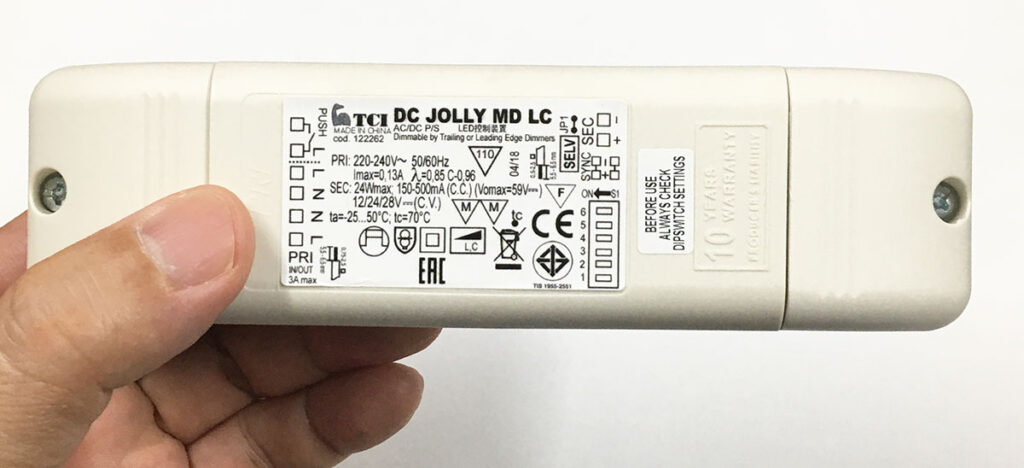 MARKPRO LIGHTING | TCI 122262 24W 150-500mA DC Jolly MD LC