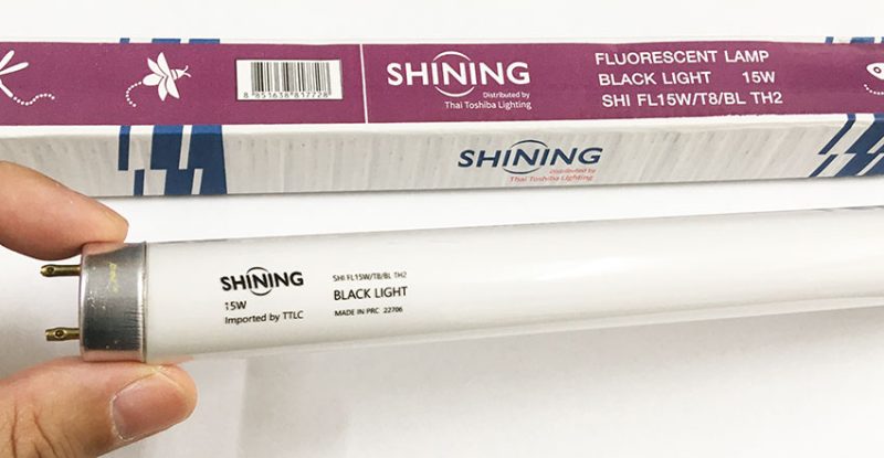 Shining FL15T8BL TL-D 15W blacklight (45cm.) – MARKPRO LIGHTING