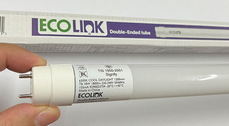 ECOLINK T8 LEDtube DE 18W day 1800lm 15000hrs. (1.2m) – MARKPRO LIGHTING