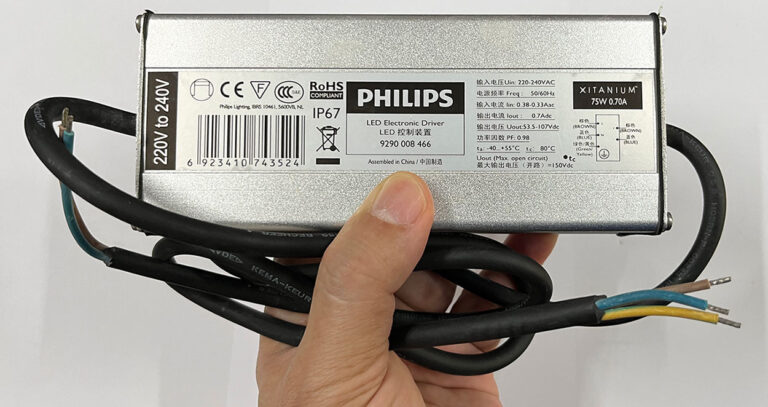 Philips LED driver Xitanium 75W 0.7A 53.5-107VDC 230V – MARKPRO LIGHTING