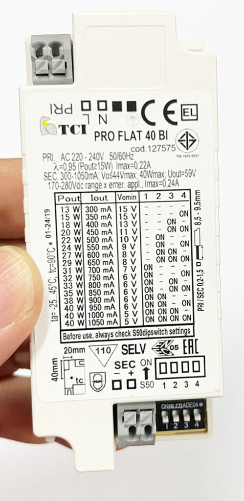 MARKPRO LIGHTING | TCI 127575 PRO FLAT 40 BI