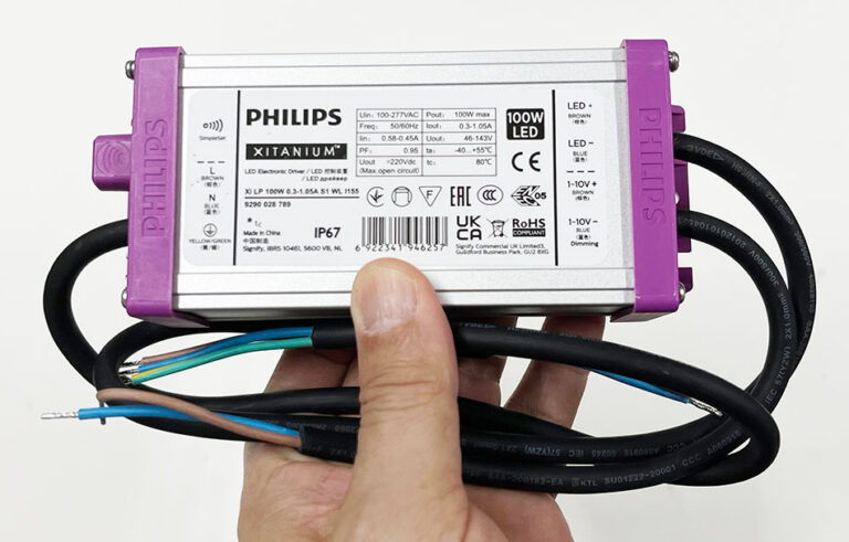 Philips Xitanium Xi LP 100W 0.3A-1.05A 46-143V, – MARKPRO LIGHTING