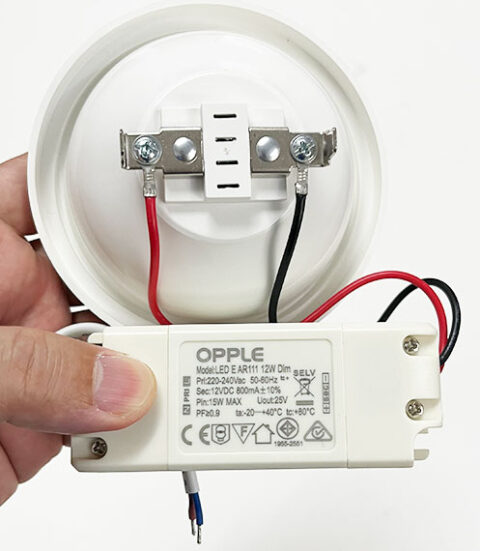 Opple AR111 LED 12W 3000K 24D dim (LED driver) – MARKPRO LIGHTING