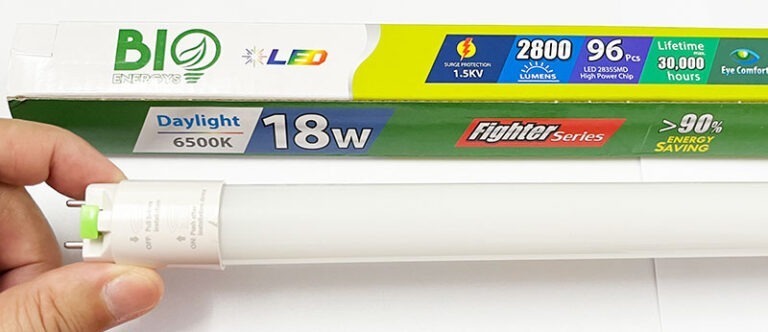 bioBULB Fighter T8 18W 6500K 2800lm (120cm) on-off safety-switch ...
