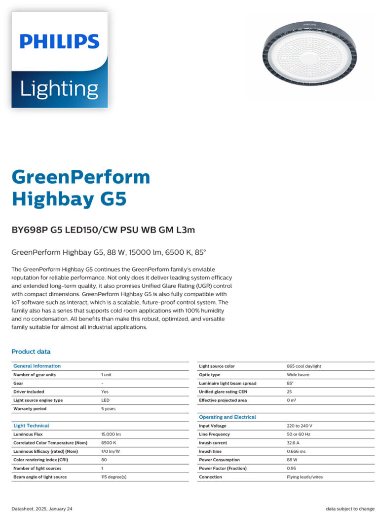 Philips BY698P LED150 CW 88W WB G5 – MARKPRO LIGHTING